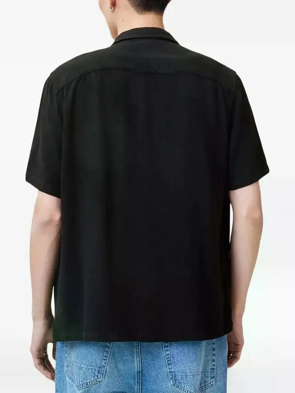 ALLSAINTS Hudson Camp-collar Short-sleeve Shirt