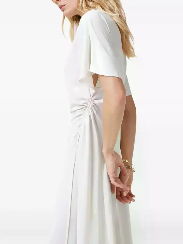 ALLSAINTS Rosie High-neck Ruched Dress