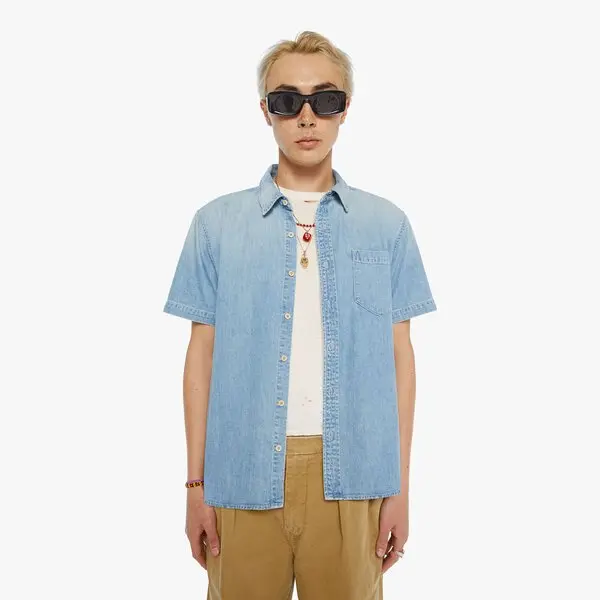 MOTHER The S/s Back At Office Bob's Your Uncle Shirt