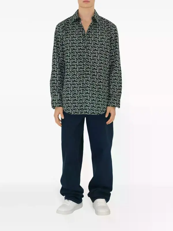 Burberry B Cotton Shirt