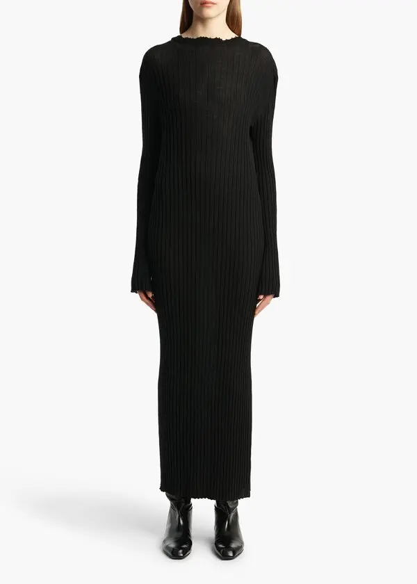 Khaite Sigrid Merino Wool Dress