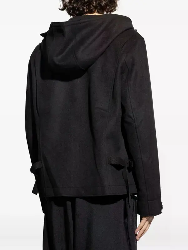 Y3 Hooded Zip-front Jacket