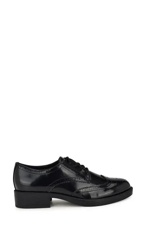 Nine West Studey Brogue Derby - Black