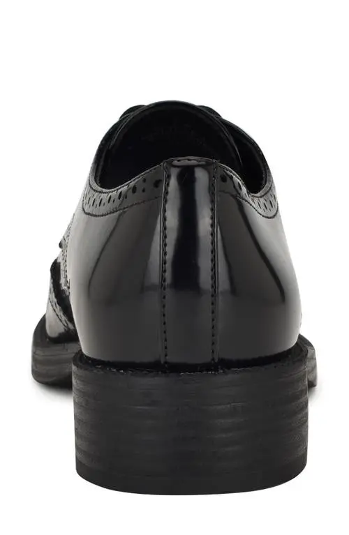 Nine West Studey Brogue Derby - Black