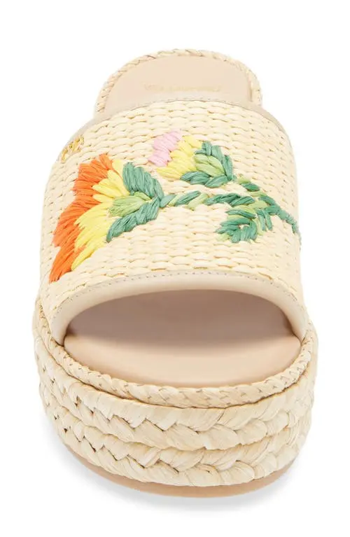 Valentino Garavani Bribi Platform Espadrille Slides