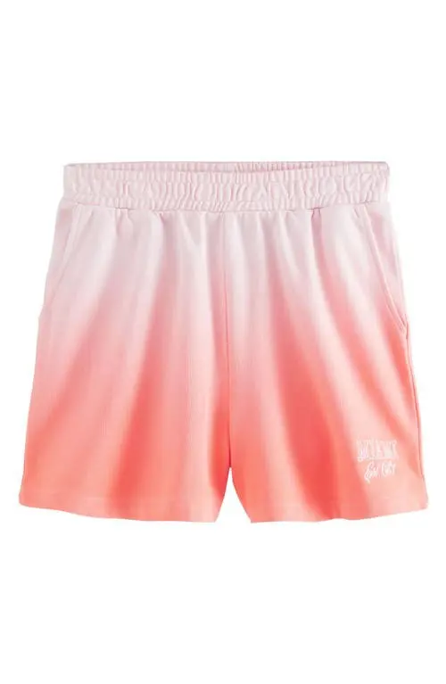NEXT Ombré Fleece Sweat Shorts - Orange