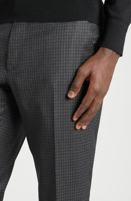 TOM FORD Dyllan Gingham Virgin Wool Suit