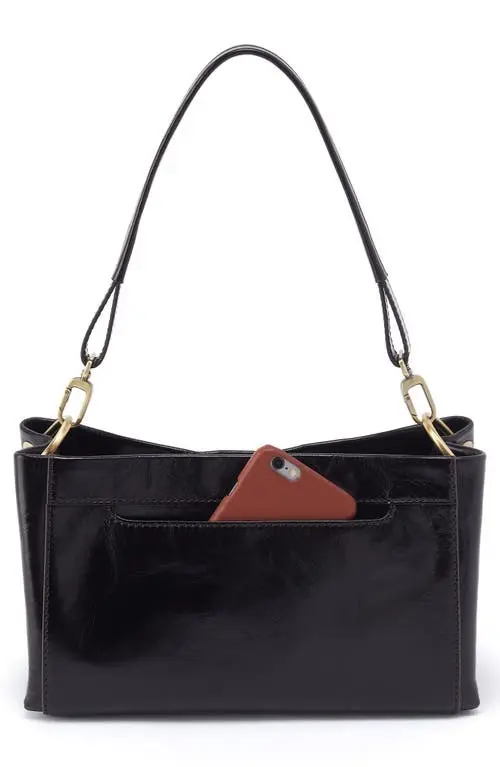 Hobo Seneca Leather Crossbody Bag - Black