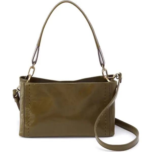 Hobo Seneca Leather Crossbody Bag - Olive Veil