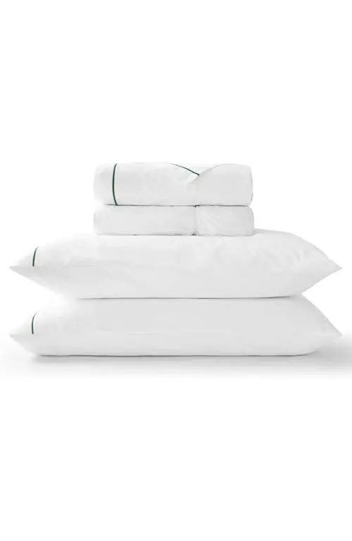 CHRISTY Premium Luxury Sateen Cotton Sheet Set Bundles - Green