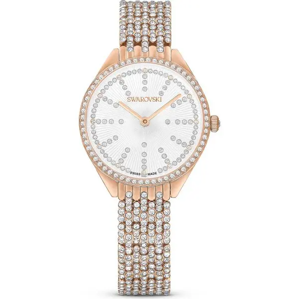 SWAROVSKI Attract Bracelet Watch - Rose Gold