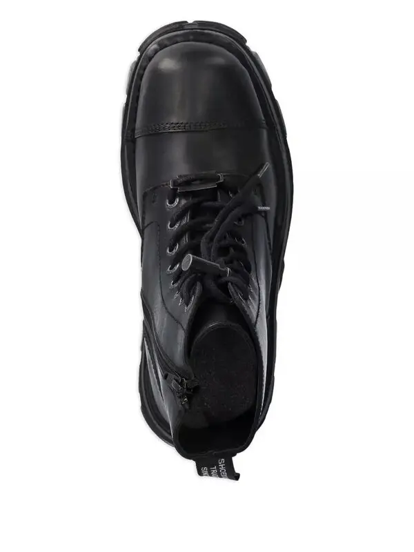 NEW ROCK 80mm Lace-up Platform Boots