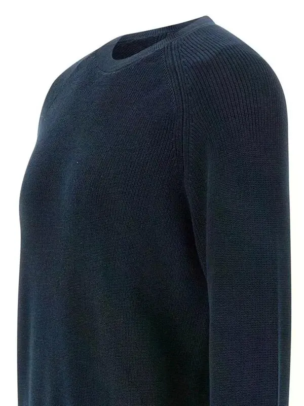 DIKTAT Ribbed Raglan-sleeves Sweater