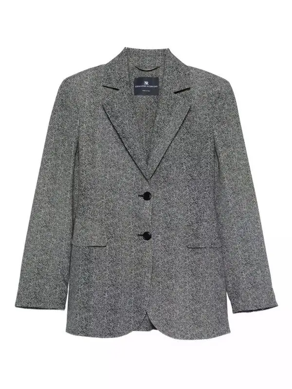 Ermanno Scervino Herringbone Blazer