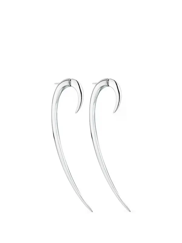 SHAUN LEANE Hook Earrings - Silver