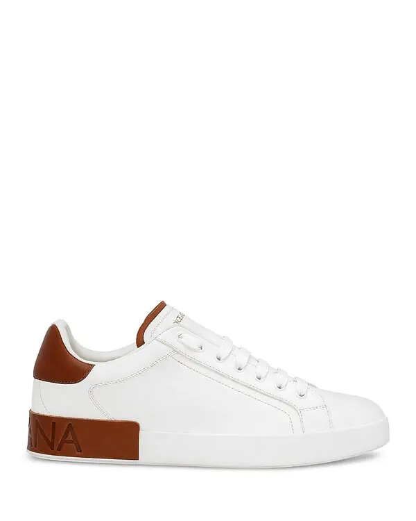 Dolce & Gabbana Low Top Sneakers - Cuoio