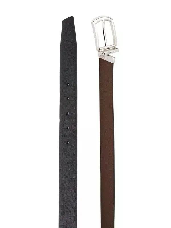 Prada Reversible Saffiano Leather Belt