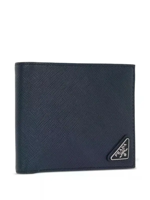 Prada Saffiano Wallet - Blue