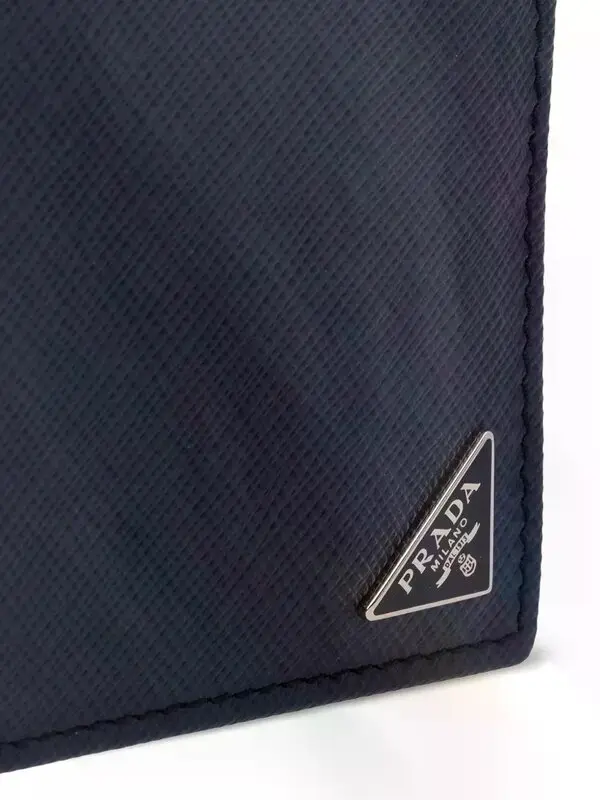 Prada Saffiano Wallet - Blue