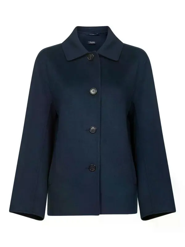 Max Mara Four-button Shirt-collar Jacket