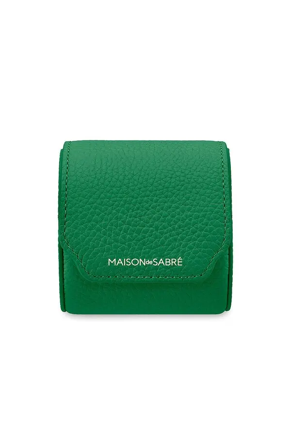 MAISON DE SABRE Watch Roll Case - Emerald Green