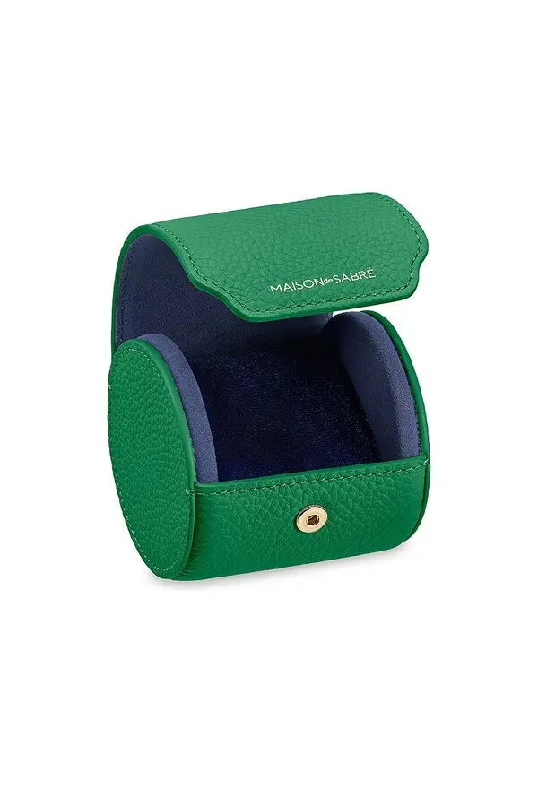 MAISON DE SABRE Watch Roll Case - Emerald Green