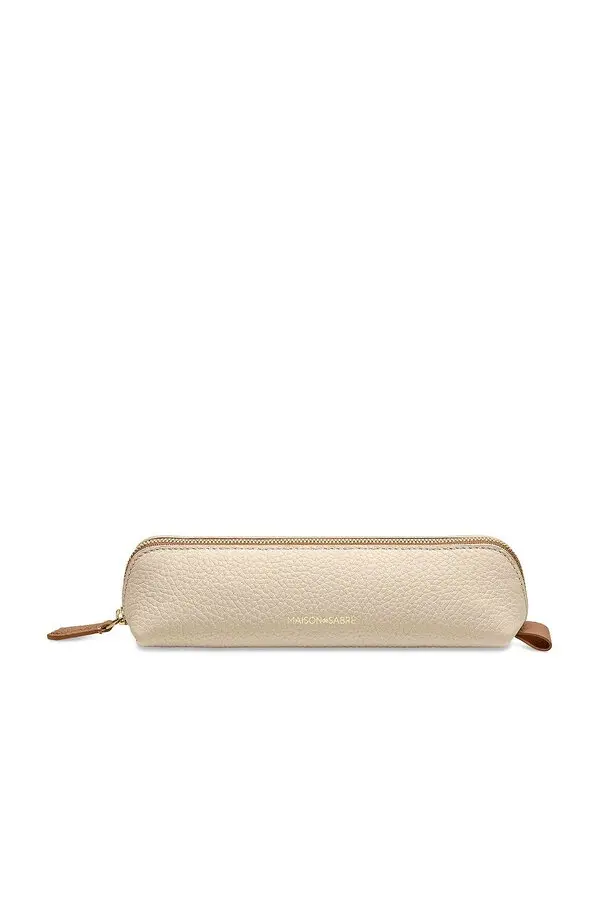 MAISON DE SABRE Pencil Case In Brown - Saharan Brown