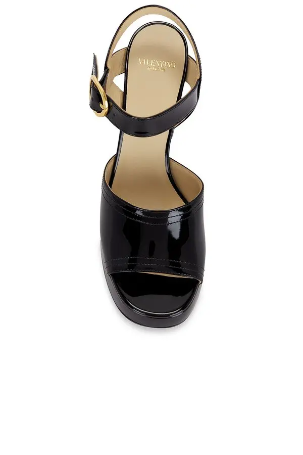 Valentino Garavani Fawcette Sandal - Nero