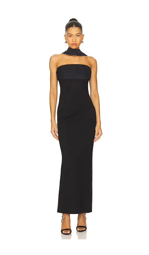 Superdown Tierra Maxi Dress - Black