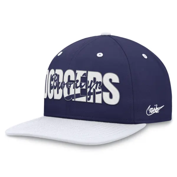 Nike Brooklyn Dodgers Pro Cooperstown Mlb Adjustable Cap - Blue