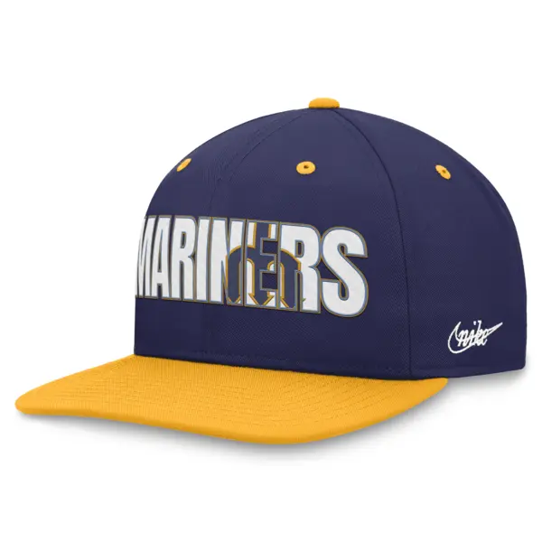 Nike Seattle Mariners Pro Cooperstown Mlb Adjustable Hat - Blue