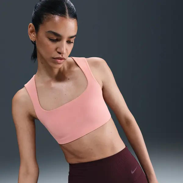 Nike Zenvy Light-support Lightly Lined Sports Bra - Pink