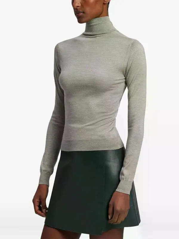 Ralph Lauren Silk Long-sleeve Top