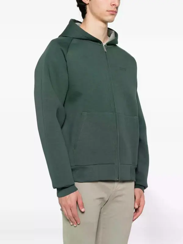 AUTRY Zip-up Hoodie - Green