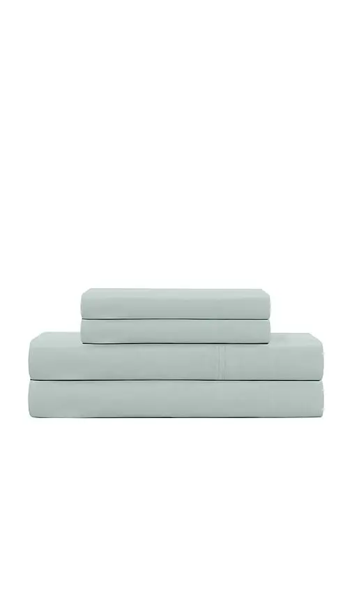 Barefoot Dreams Full Washed Bamboo Sheet Set In Sage - Succulent