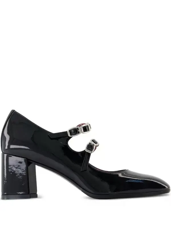 CAREL 60mm Alice B Buckle-detail Pumps - Black