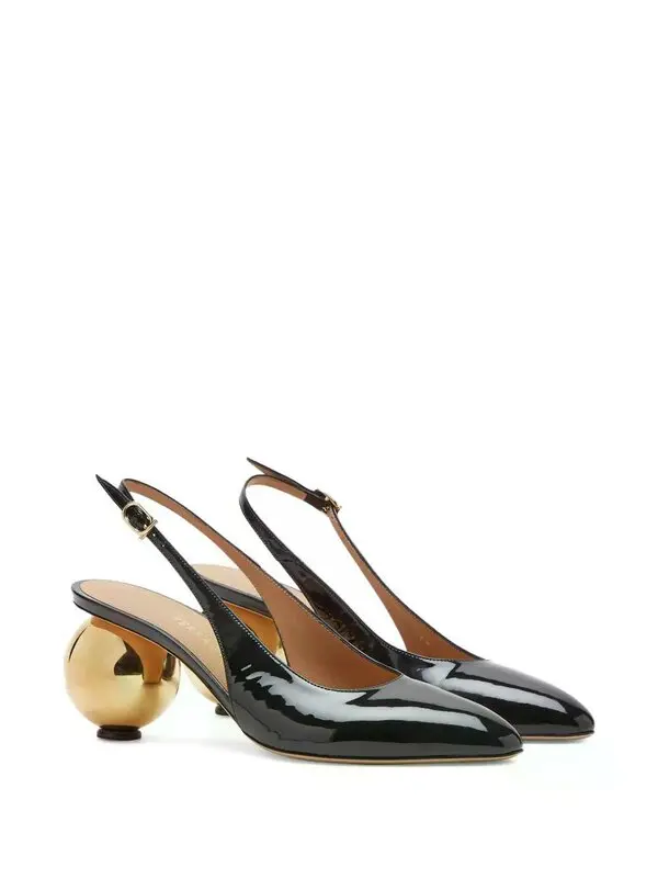 FERRAGAMO 55mm Spherical-heel Pumps