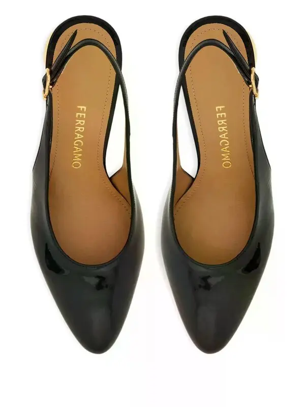 FERRAGAMO 55mm Spherical-heel Pumps