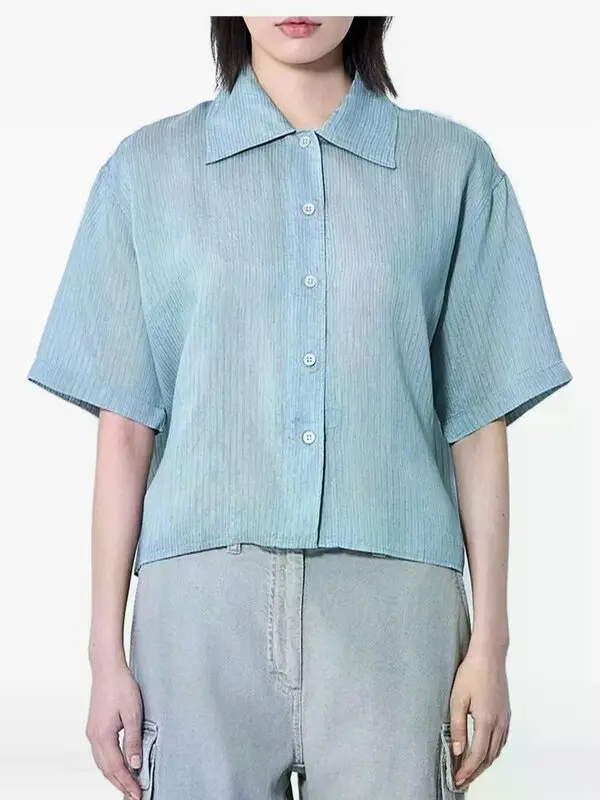 Our Legacy Short Sleeve Shirt - Blue