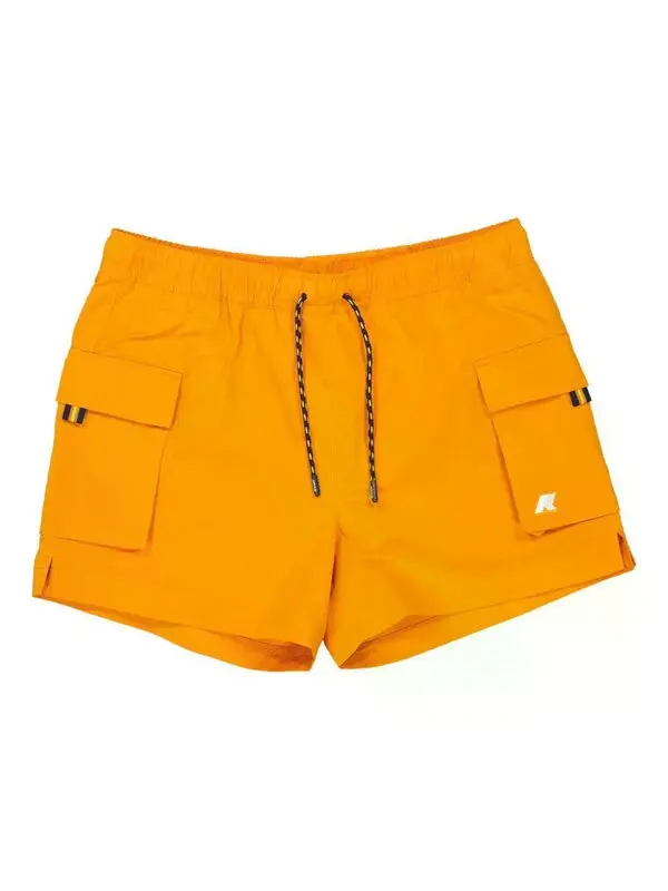 K-WAY Pocket-detail Swim Shorts - Orange