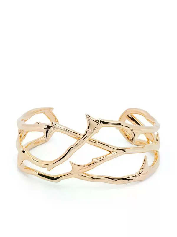 SHAUN LEANE Rose Thorn Small Cuff - Gold