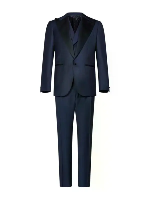 FRANZESE COLLECTION Stefano De Martino Single-breasted Suit - Blue