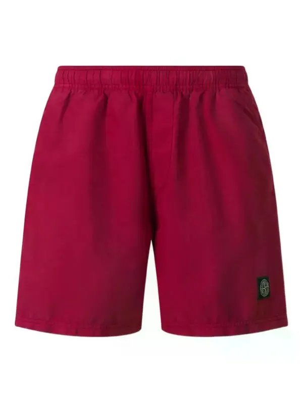 Stone Island Compass-patch Swim Shorts