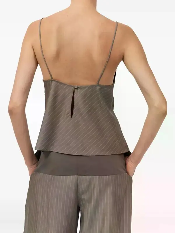 ST. AGNI Pinstripe Cami Top