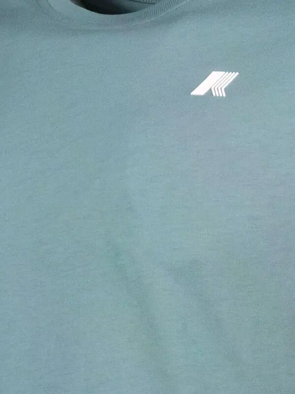 K-WAY Odom Ascii Code Logo-print T-shirt