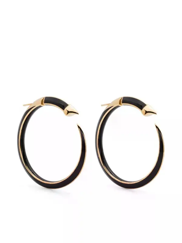 SHAUN LEANE Sabre Solis Hoop Earrings - Gold