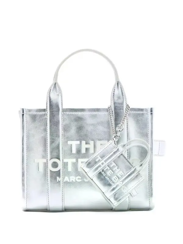Marc Jacobs The Nano Tote Charm - Silver