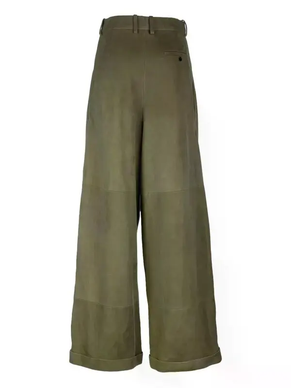 Loewe Suede-paneled Culottes