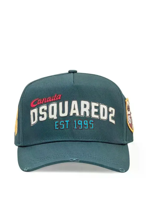 Dsquared2 Logo-print Baseball Cap - Green