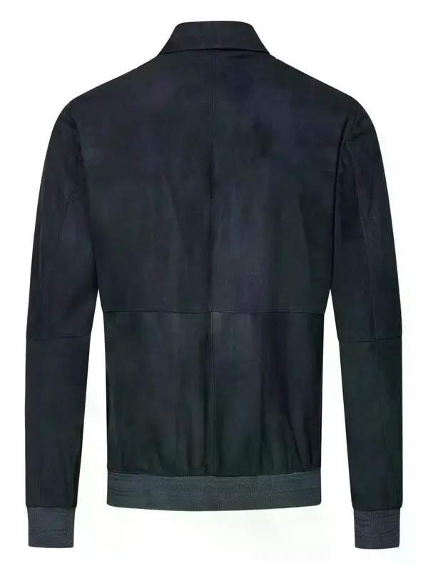 FRANZESE COLLECTION Leather Jacket With Double-slider Zip